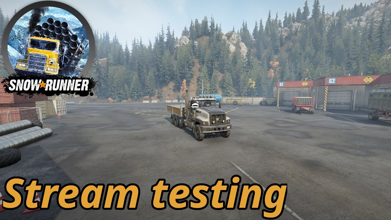 Snow Runner Stream Testing - YouTube