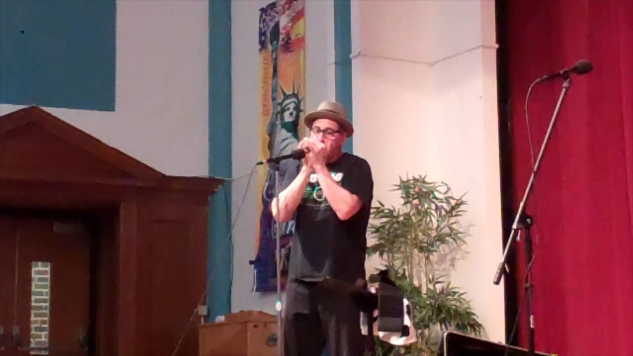 Harmonica virtuoso Mike Stevens creates song for Big Rapids - YouTube