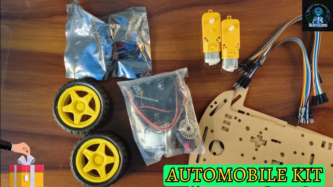 🚗 DIY Smart Car Kit Unboxing | Arduino Project Car - YouTube