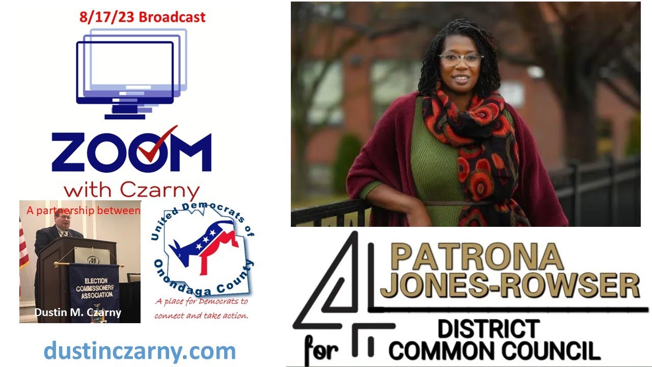 Zoom with Czarny: Patrona Jones-Rowser Syracuse CC 4 - YouTube