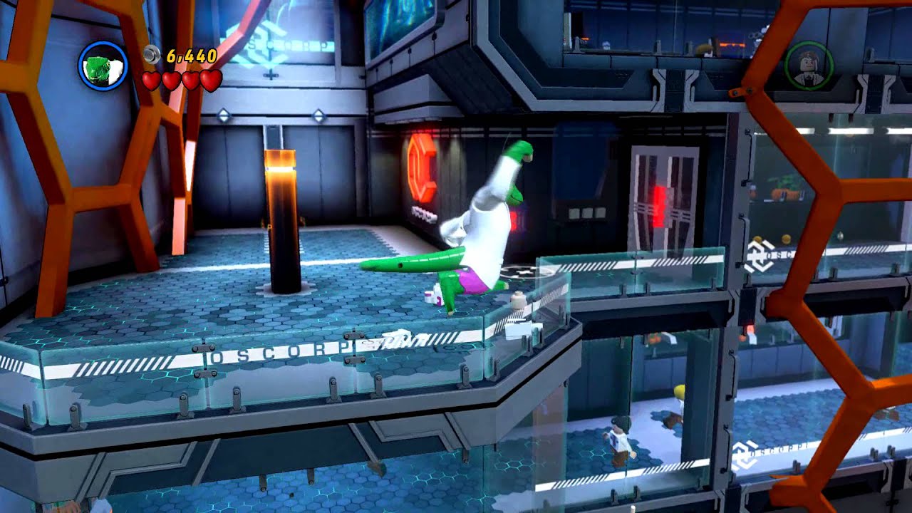 LEGO MARVEL Super Heroes - Lizard Kills Lizard (1080p) - YouTube