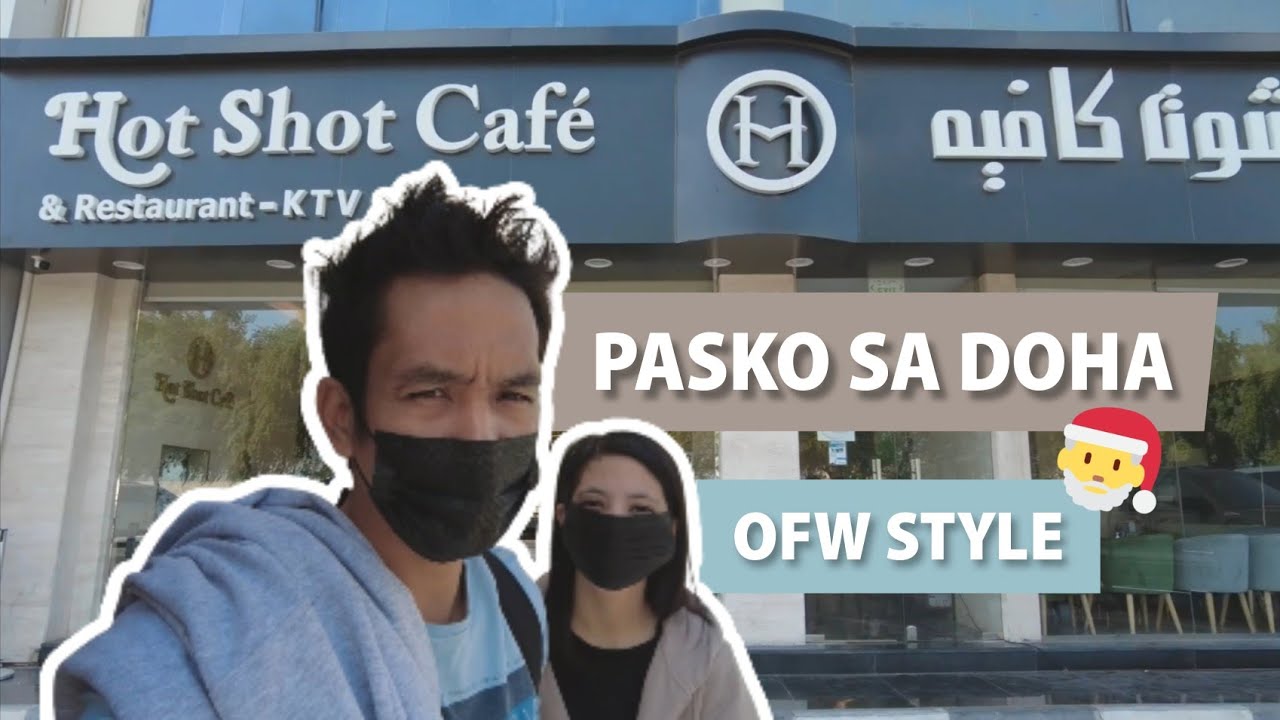 HOT SHOT CAFE RESTAURANT & KTV DOHA QATAR | Super Late Christmas Vlog ...