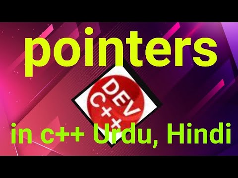 what is pointers hindi ? why used the pointers in c++ ? how to used the pointers urdu hindi ...