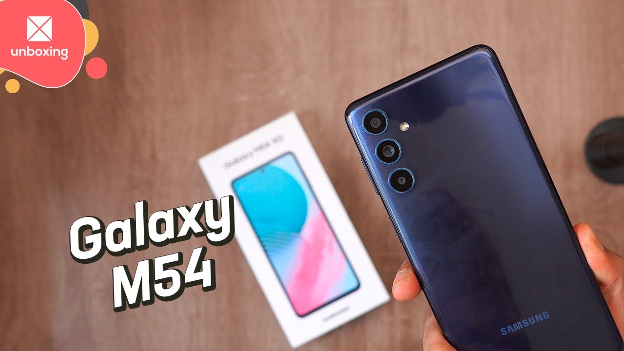 Samsung Galaxy M54 5G | Unboxing - YouTube