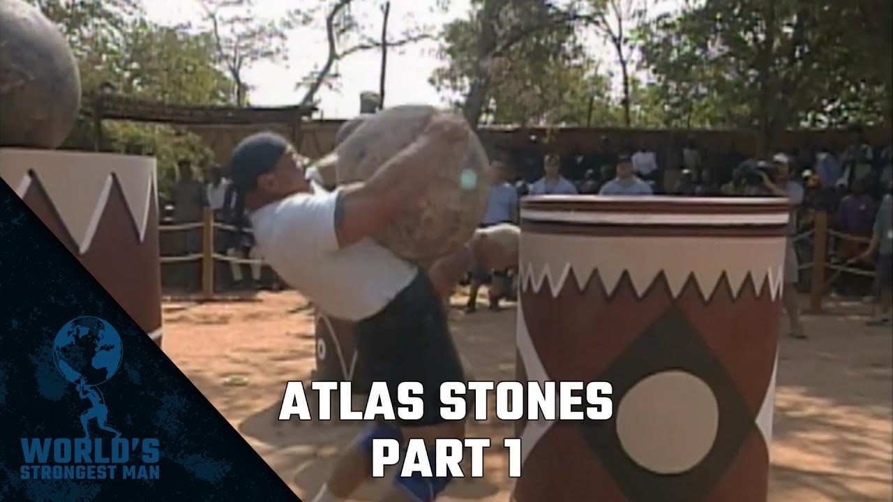 2003 World's Strongest Man | Atlas Stones Part 1 - YouTube