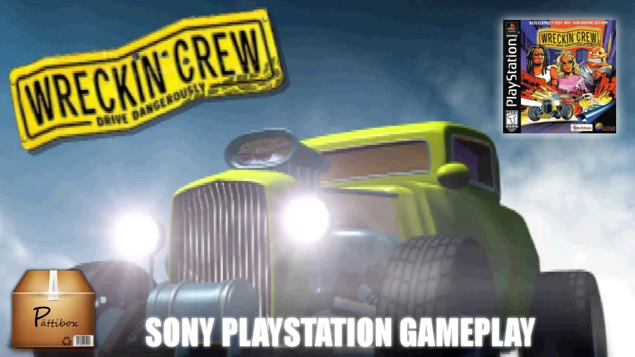 Wreckin Crew: Drive Dangerously (PSX | 1998) PlayStation Gameplay ...