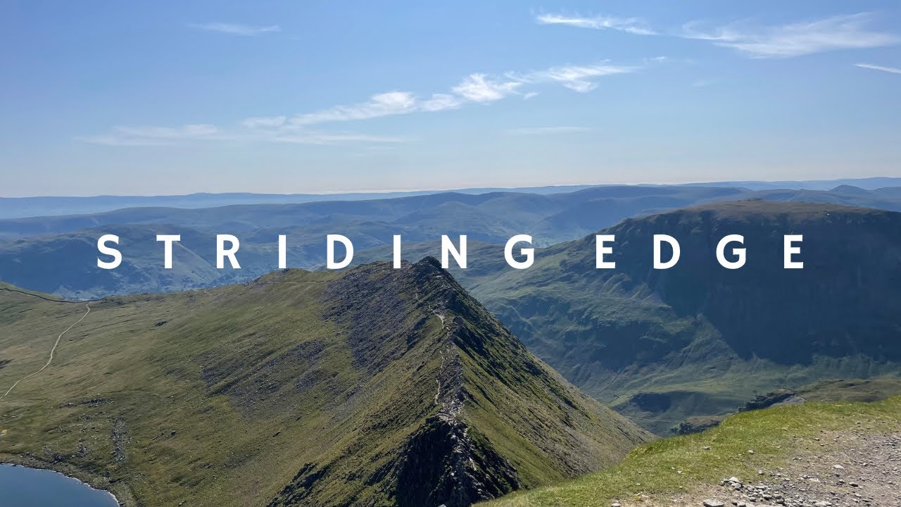 WE HIKED THE MOST DANGEROUS MOUNTAIN IN THE UK!? | STRIDING EDGE IN 4K ...