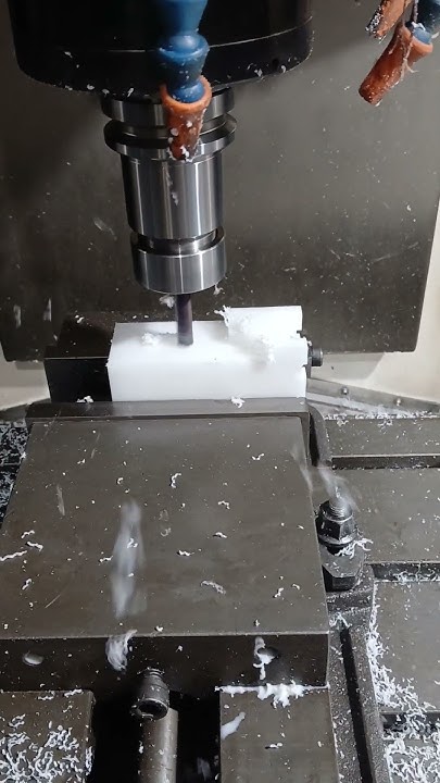 VMC machine programming with NX CAM software - YouTube