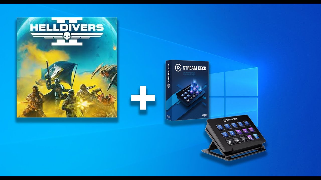 How to Setup Stream Deck with Hell Divers 2 (Stream Deck + HD2) - YouTube