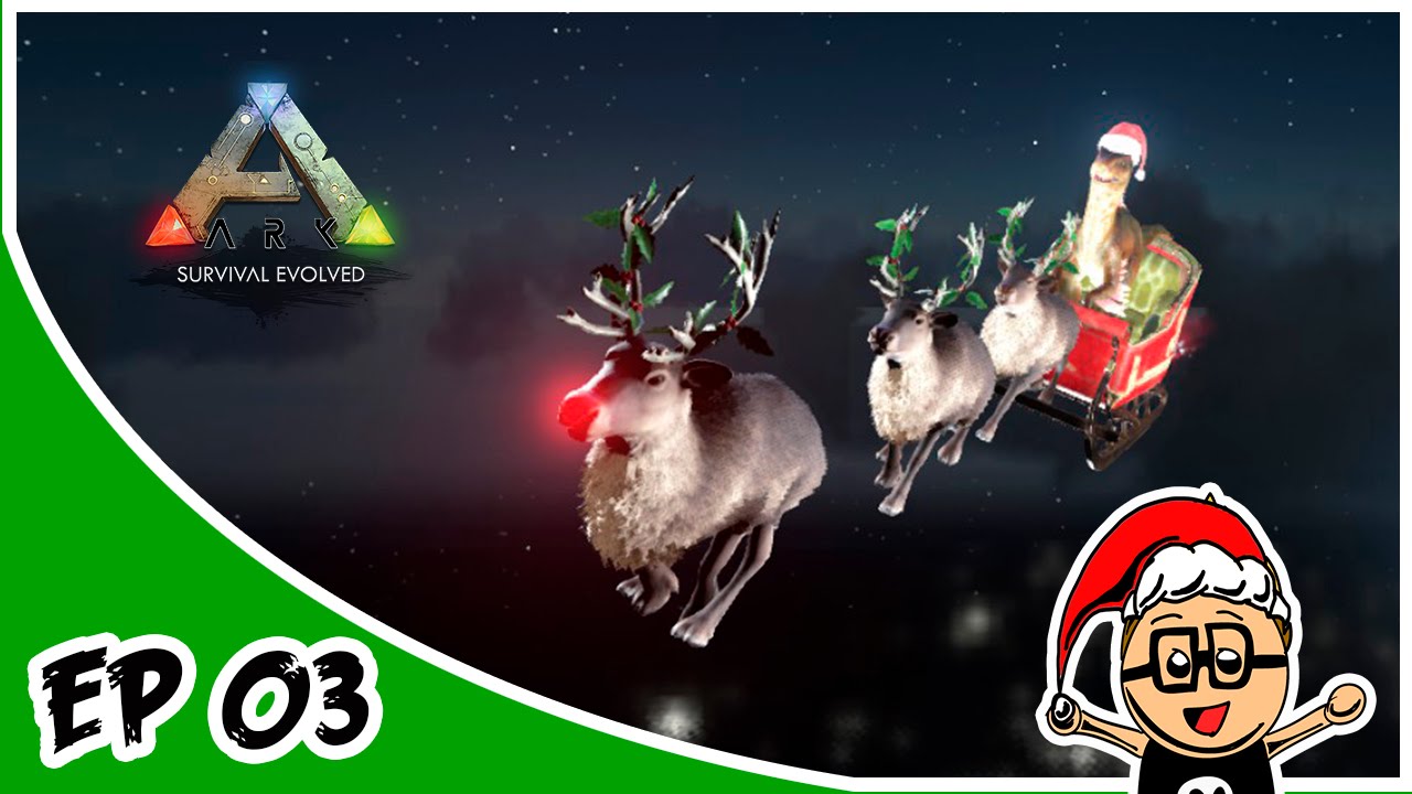 Ark Survival Evolved | Christmas Special | Ep 03 | RAPTOR CLAUS! - YouTube