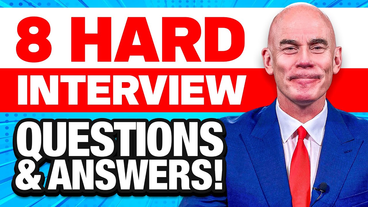 8 MOST DIFFICULT INTERVIEW QUESTIONS & ANSWERS in 2023! (100% PASS ...