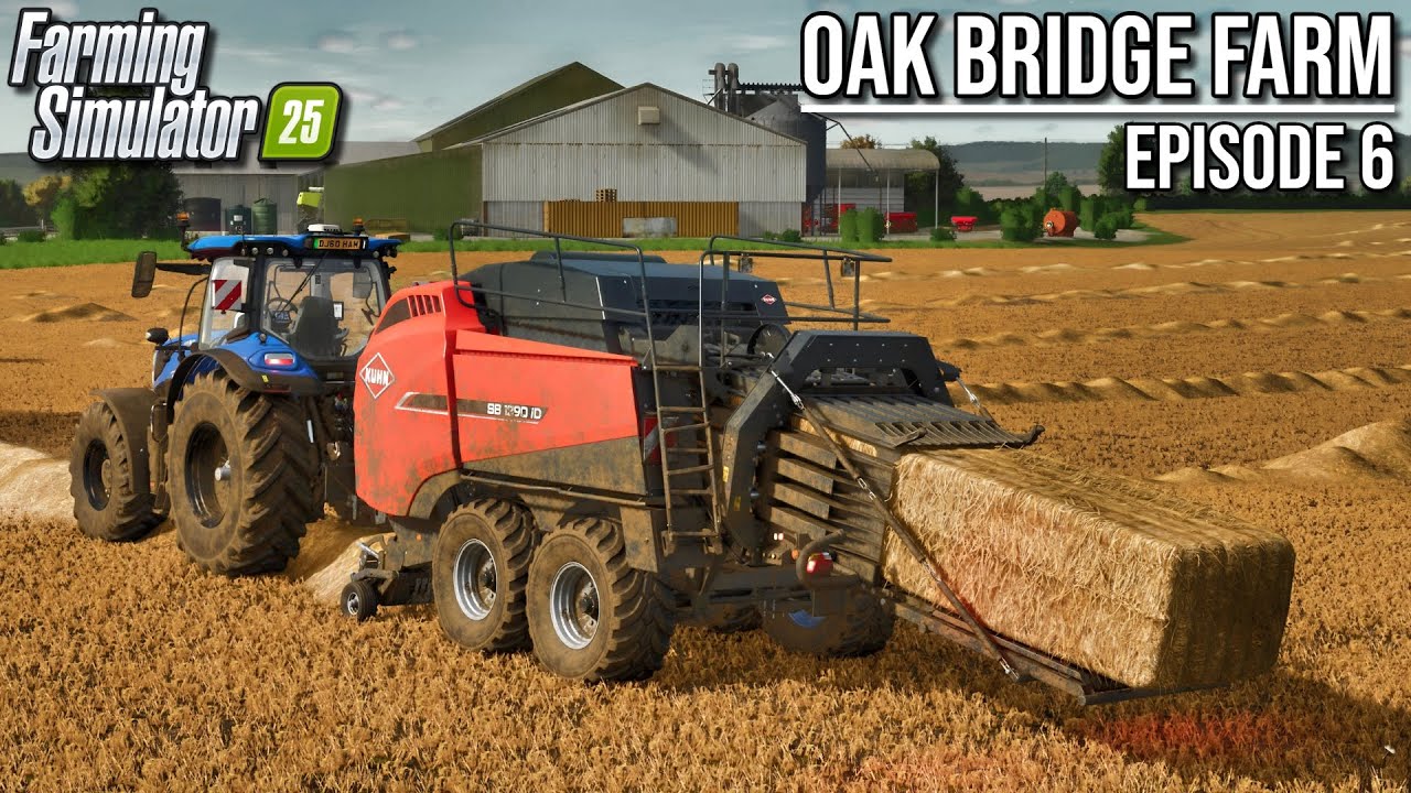 I Changed The Way I Do Bales! (don’t be mad) | Farming Simulator 25 ...
