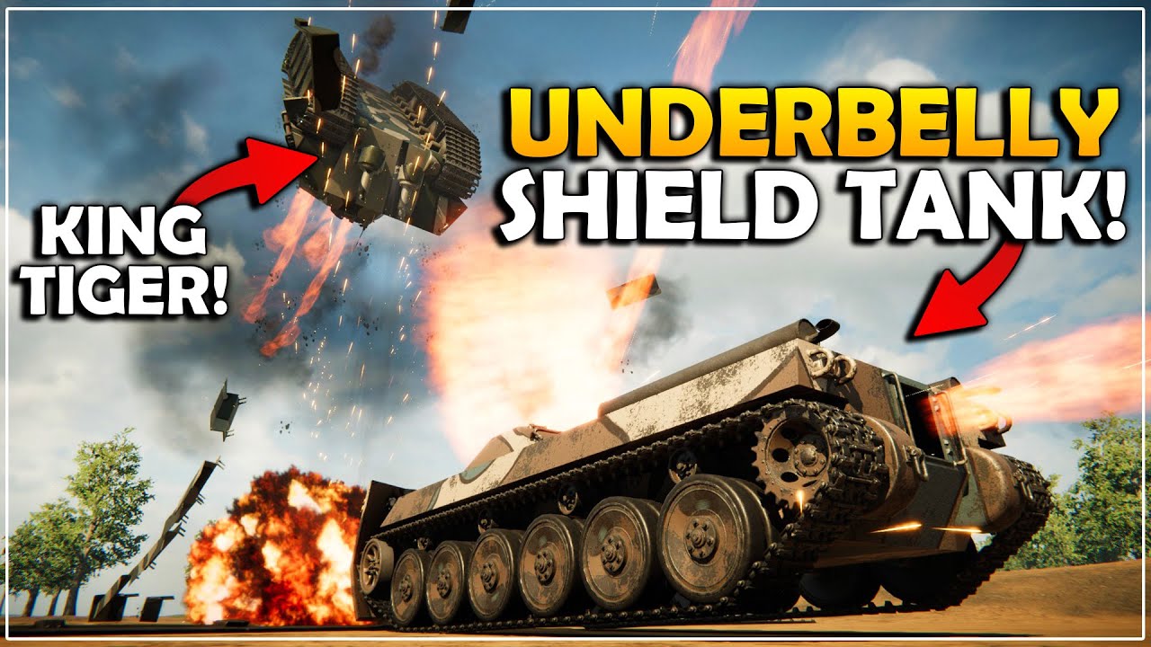 I Built A 1M CANNON Underbelly Shooting SHIELD TANK In Sprocket! - YouTube