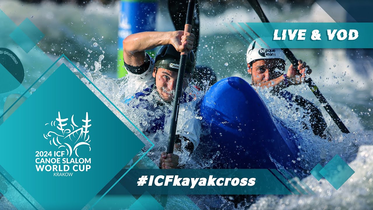 Kayak Cross: Finals / 2024 ICF Canoe-Kayak Slalom World Cup Krakow ...
