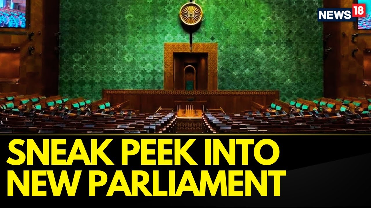 New Parliament Building India | First Look From Inside The Brand New ...