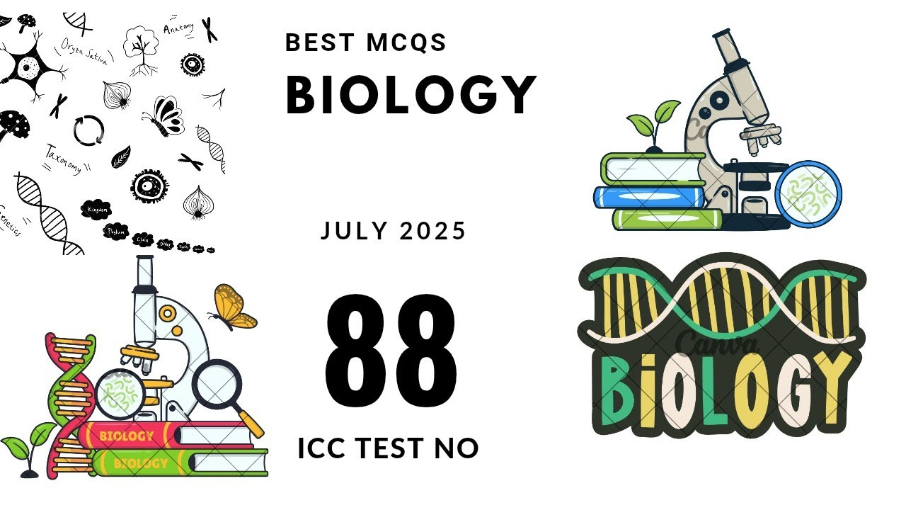 Biology | ICC Test No 88 | Class 9 | JST bps 14 | - YouTube
