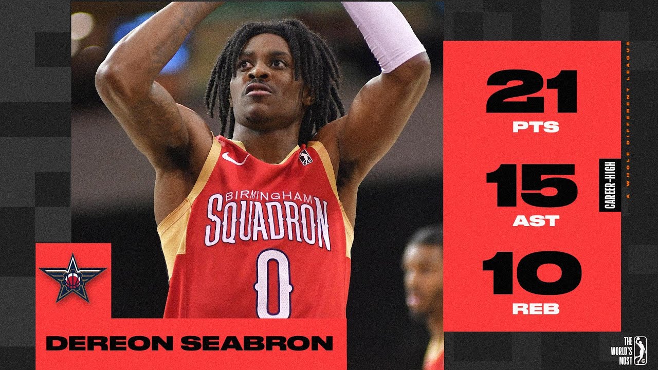 Dereon Seabron Posts First TRIPLE-DOUBLE: 21 PTS, 15 AST, 10 REB vs ...
