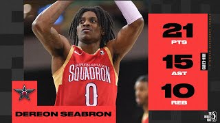 Dereon Seabron Posts First TRIPLE-DOUBLE: 21 PTS, 15 AST, 10 REB vs ...