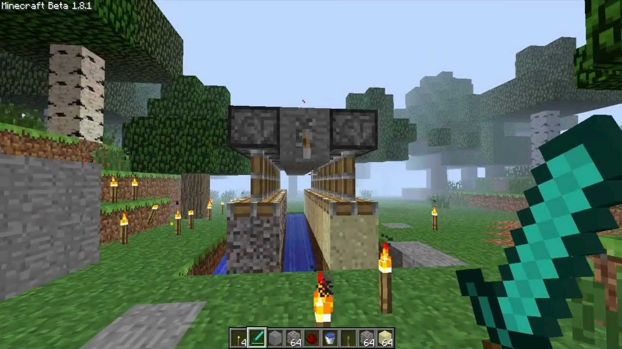 Minecraft Tutorial: How To Make A Sand Duplicator! - YouTube