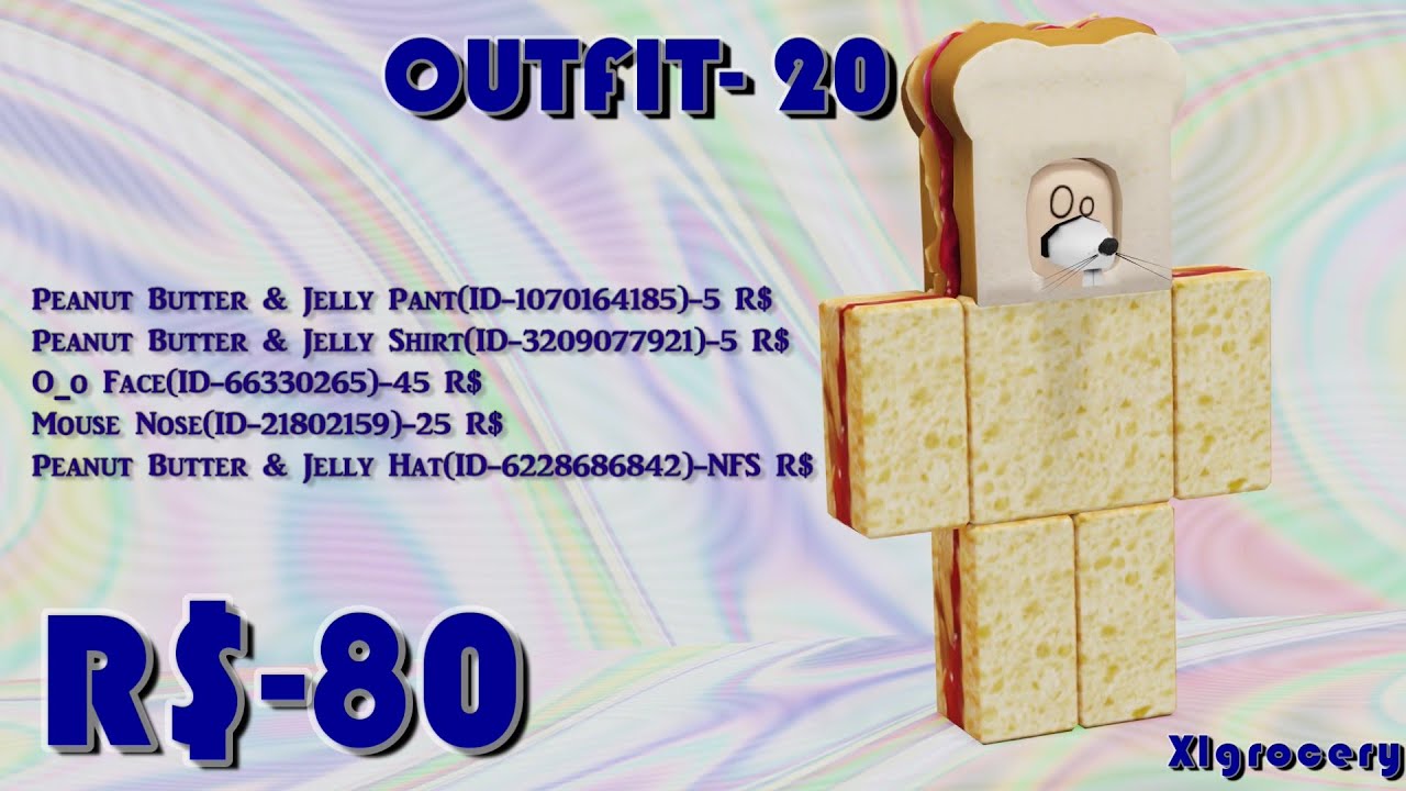 20 COOL ROBLOX FOOD OUTFITS - YouTube