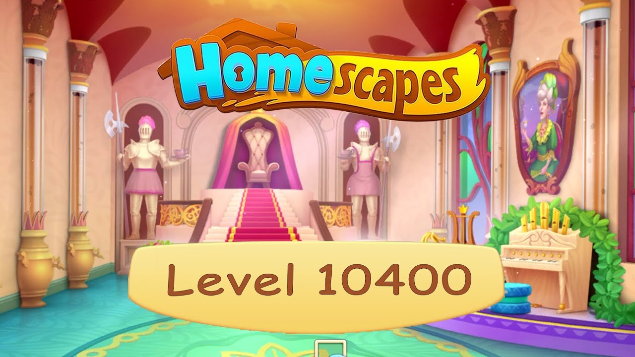 HomeScapes Level 10400 Walkthrough YouTube