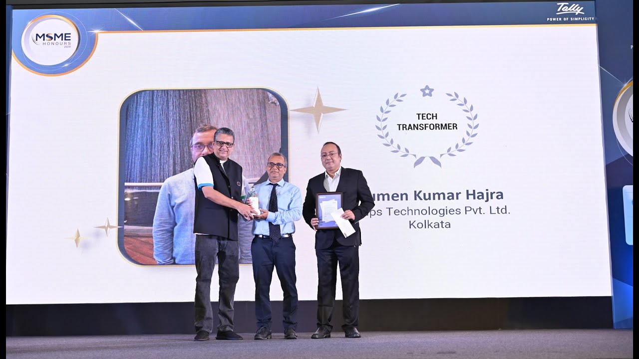 RealxERP - Winner at Tally MSME Honours 2024 for Tech Transformer category. - YouTube