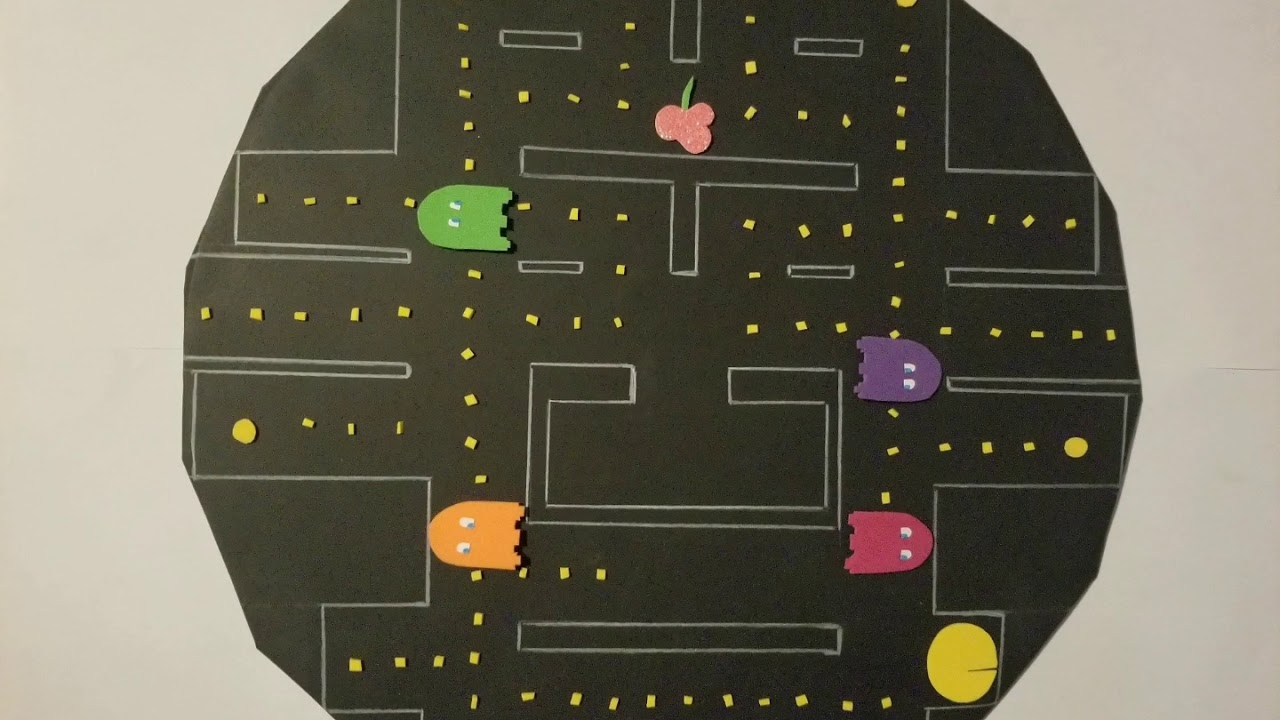 Stop Motion version PacMan - YouTube
