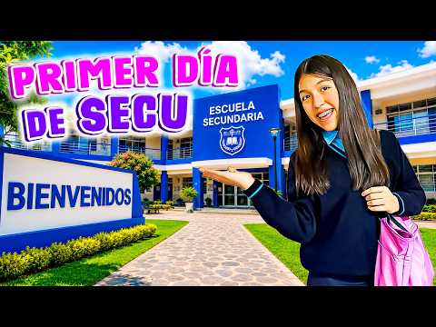 📚🏫¡PRIMER DÍA DE SECU!🎒lYo soy Aranza💕