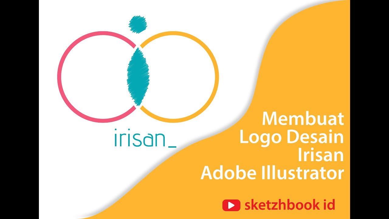 Tutorial Adobe Illustrator : Membuat Logo Desain "Irisan" - YouTube