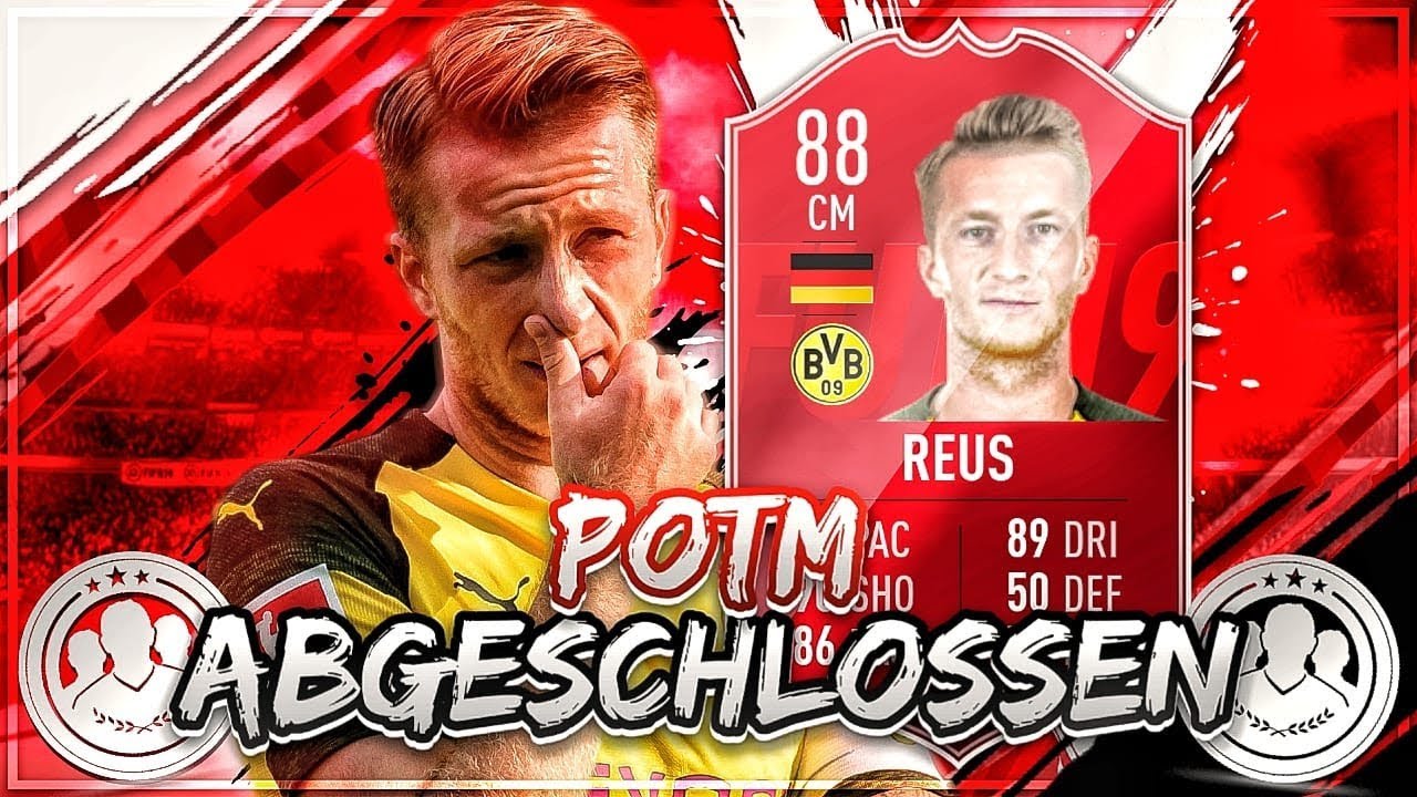 FIFA 19: POTM MARCO REUS (88) SBC abgeschlossen 🔥 für 330 K ! - YouTube