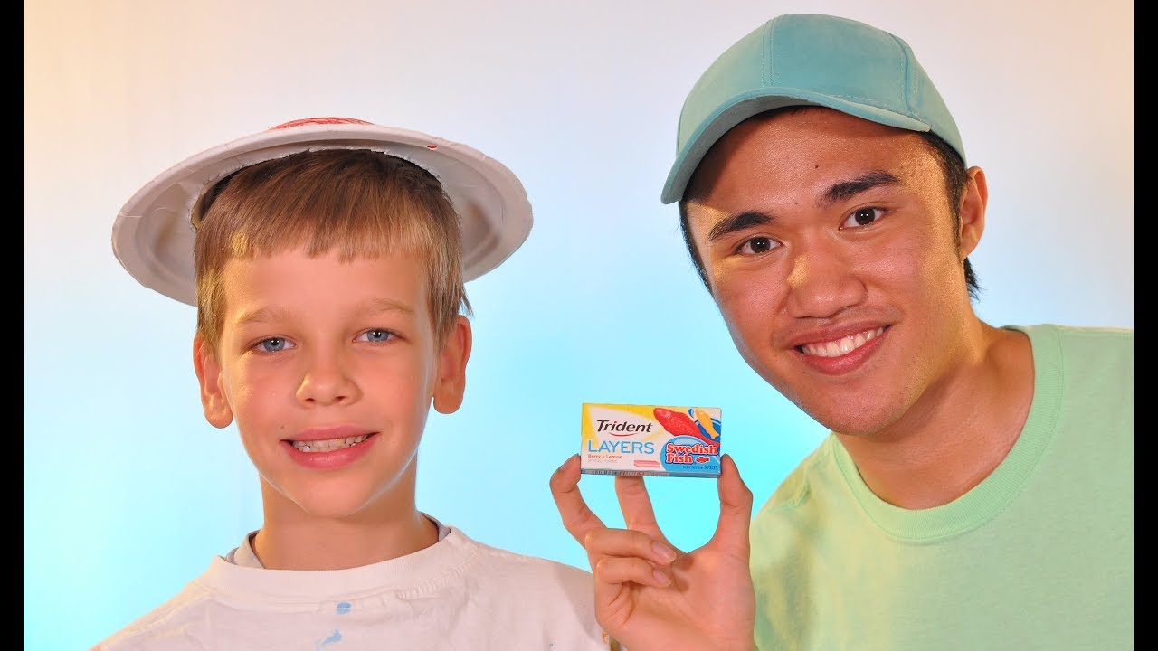 Mintman Mason - Swedish Fish Gum with Ivan the Inventor! - YouTube