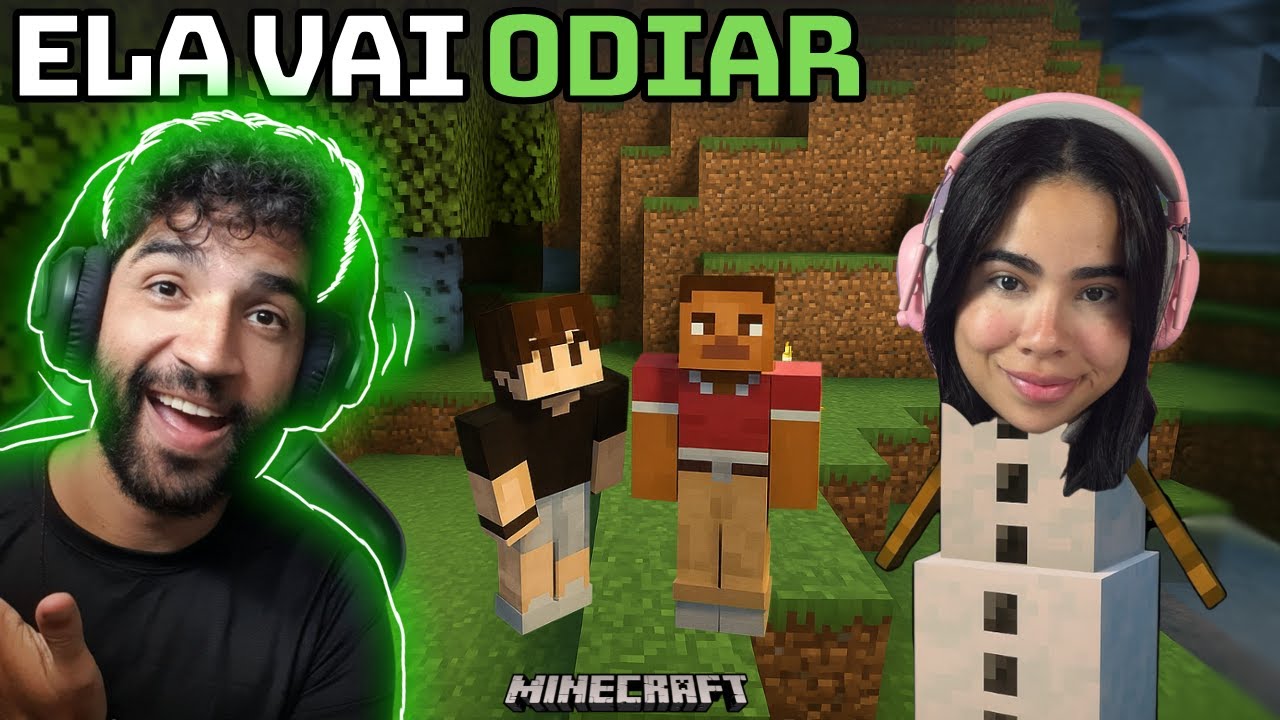 Olha o que FIZEMOS no mundo dela - MINECRAFT | Guigs - YouTube