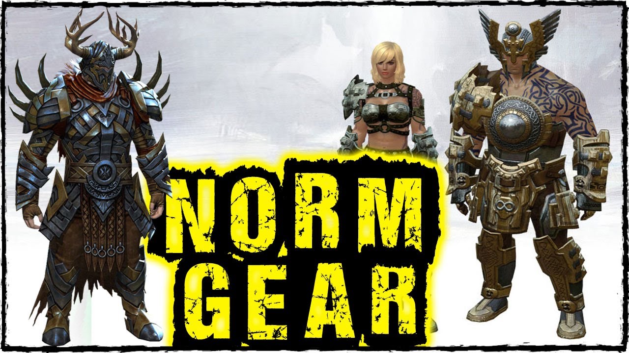 Guild Wars 2 - Norm Race Gear - Tier 1, 2 e 3 - YouTube