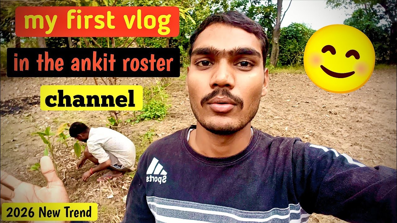 My First Vlog In The Roster Ankit Channel 😊 - YouTube