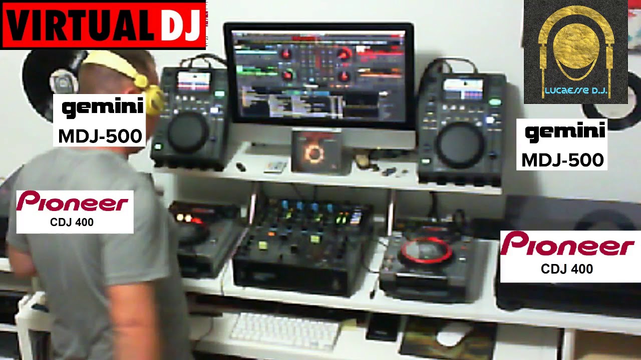 LucaEsse D.J. - 4 deck CDJ 400 e MDJ 500 - YouTube