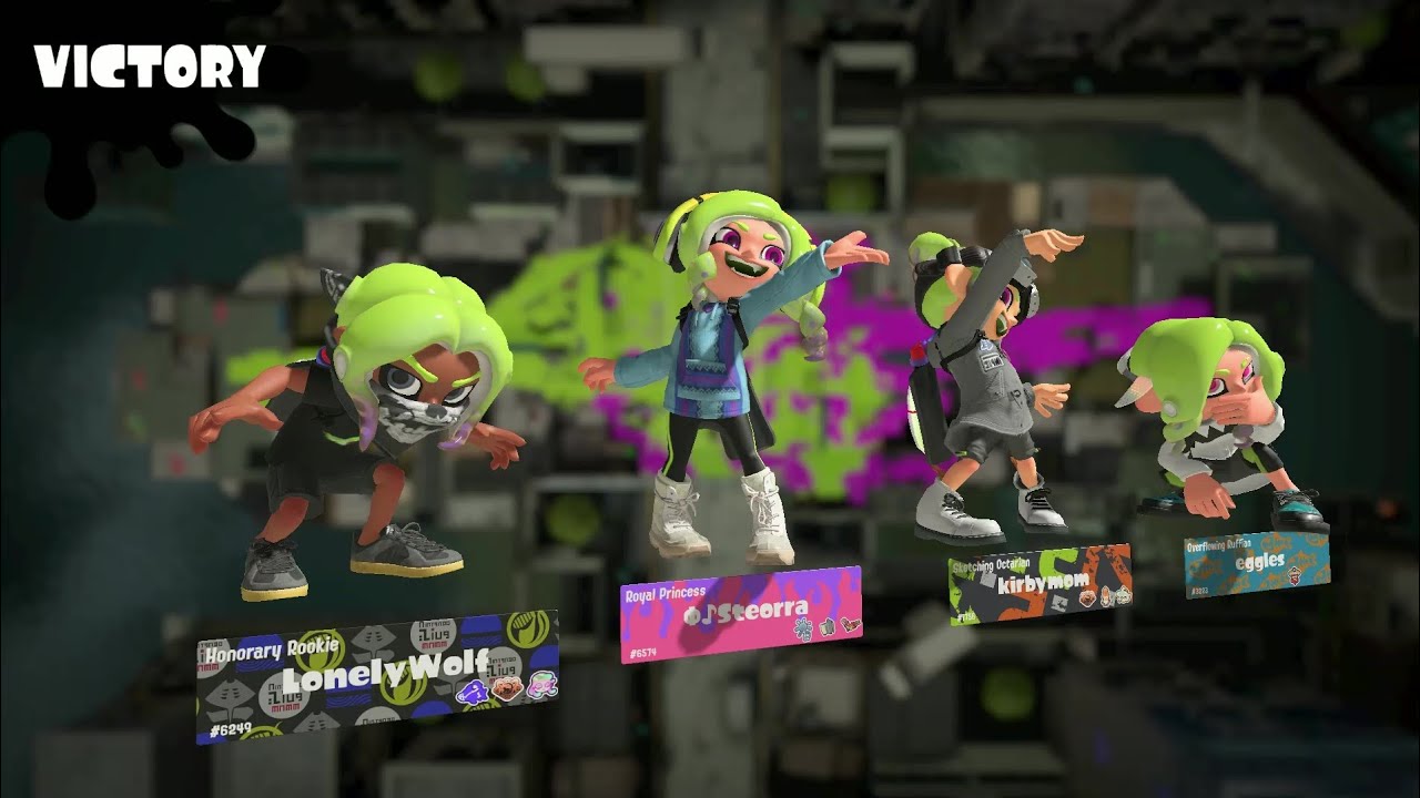 Splatoon 3 Gameplay 118 Splat Zones Anarchy Battle On Eeltail Alley Map ...