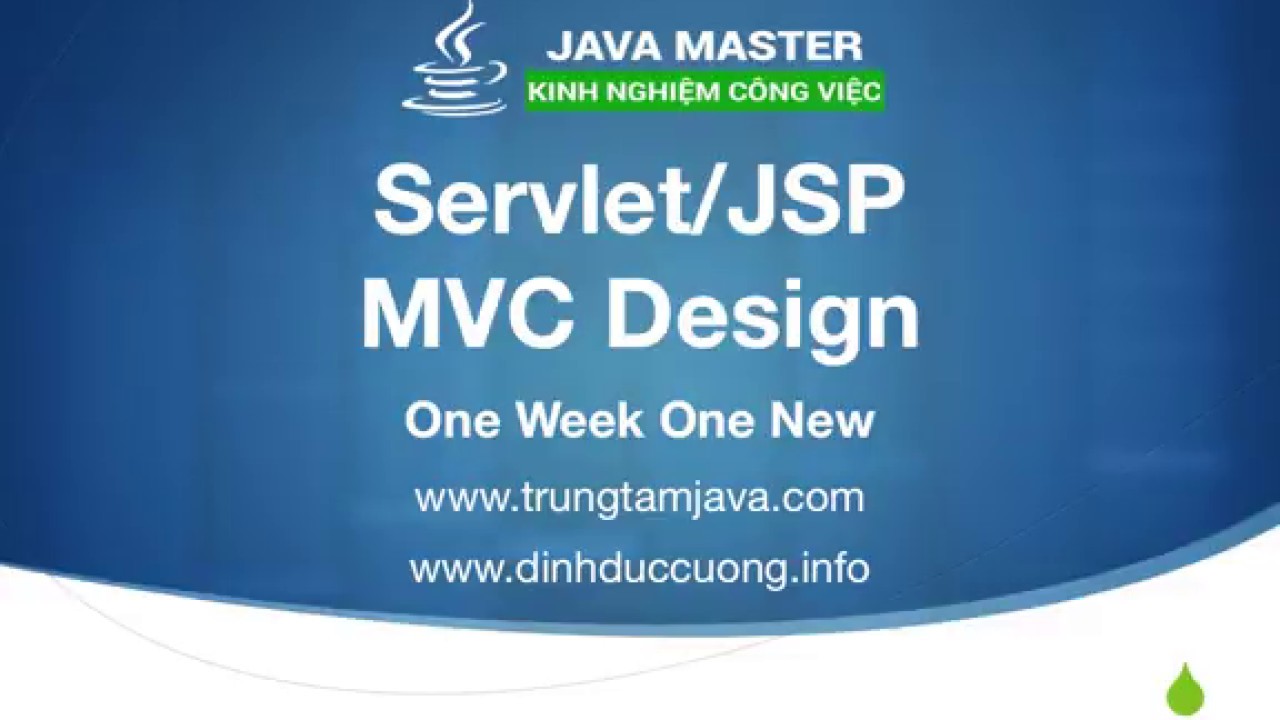 Java Servletjsp Mvc Design Pattern Youtube