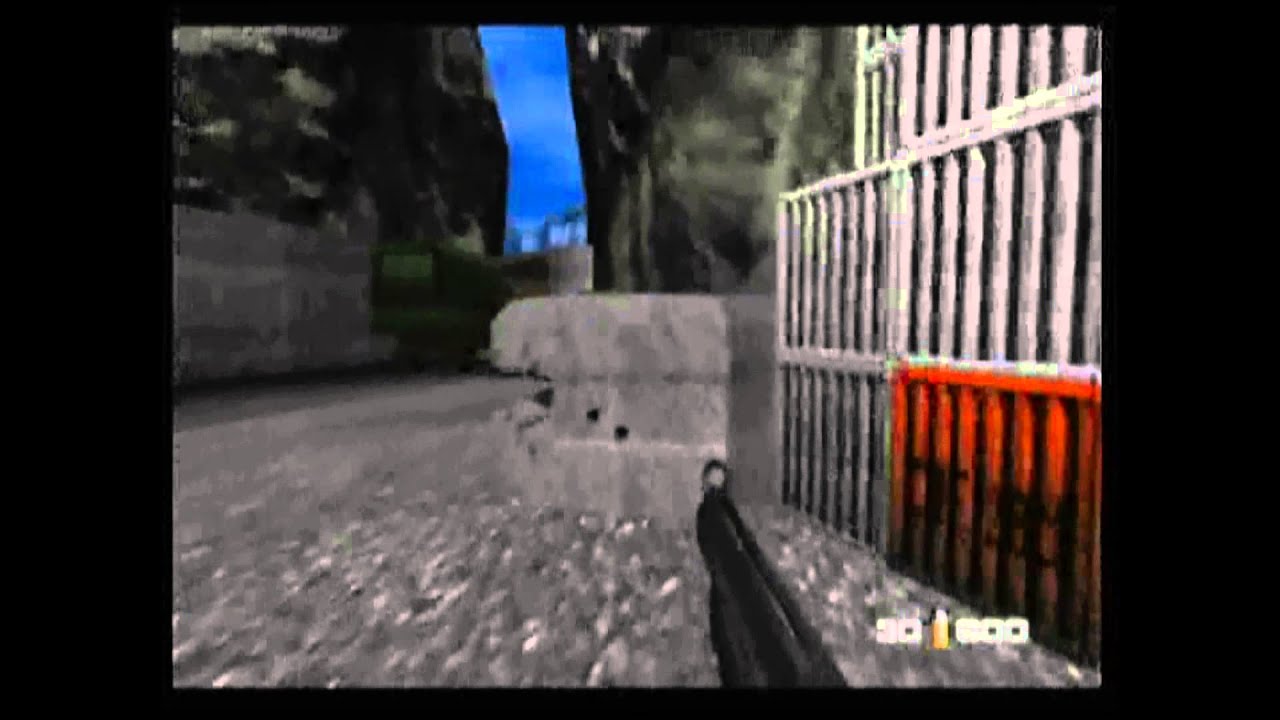 N64 Goldeneye 007 Gameplay (cheats on) - YouTube