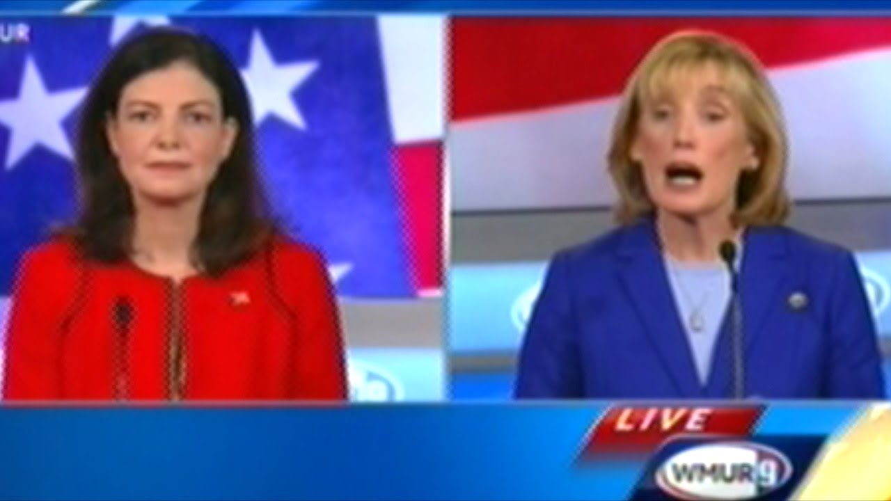 SENATOR AYOTTE vs GOVERNOR HASSAN NEW HAMPSHIRE SENATE DEBATE - YouTube