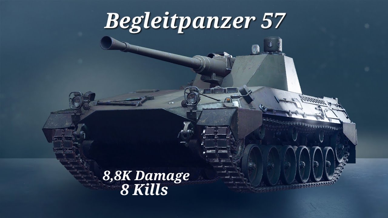 World of Tanks console Begleitpanzer 57 (1st Mark) - YouTube