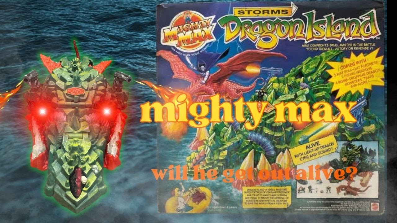 What's in stall for Mighty Max? [Part 2 Play set Review Dragon Island ...