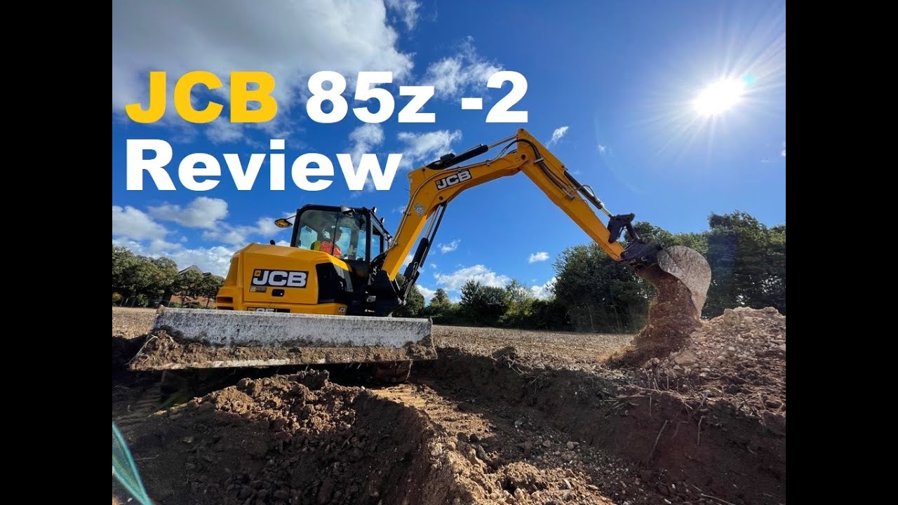JCB 85z -2 Excavator Review - YouTube