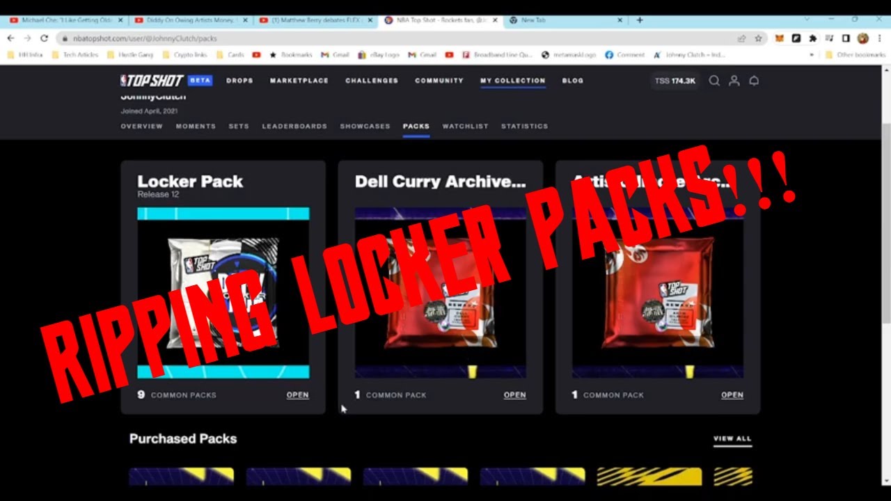 🏀 Unlocking NBA Top Shot Locker Packs Release 12! 💎 | Digital ...