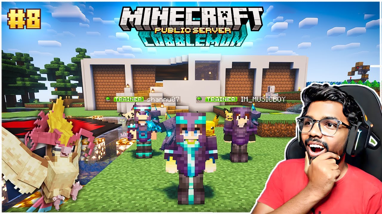 We Built Our Base in Cobblemon Server 😍 | Cobblemon Delta | Minecraft ...