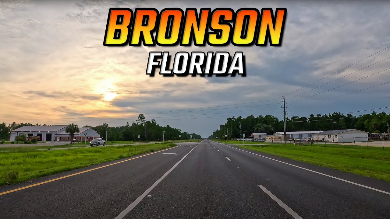 Bronson Florida Driving Through - YouTube