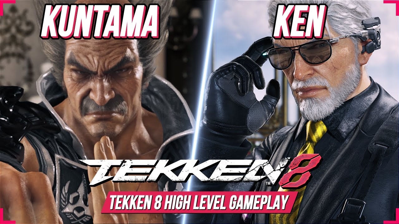 TEKKEN 8 ⚡ Kuntama (HEIHACHI) vs KEN (VICTOR) Aggressive Gameplay ⚡ T8 ...