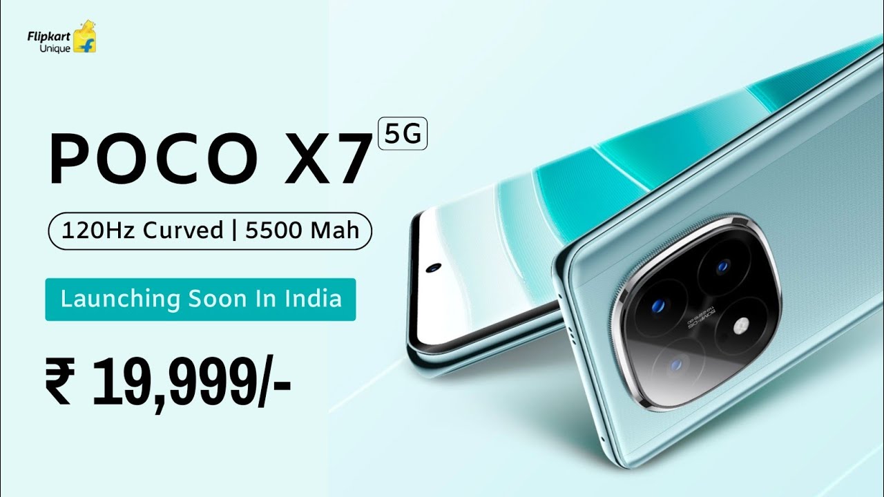 POCO X7 5G Launch Date In India, India Price, Specifications, Processor ...