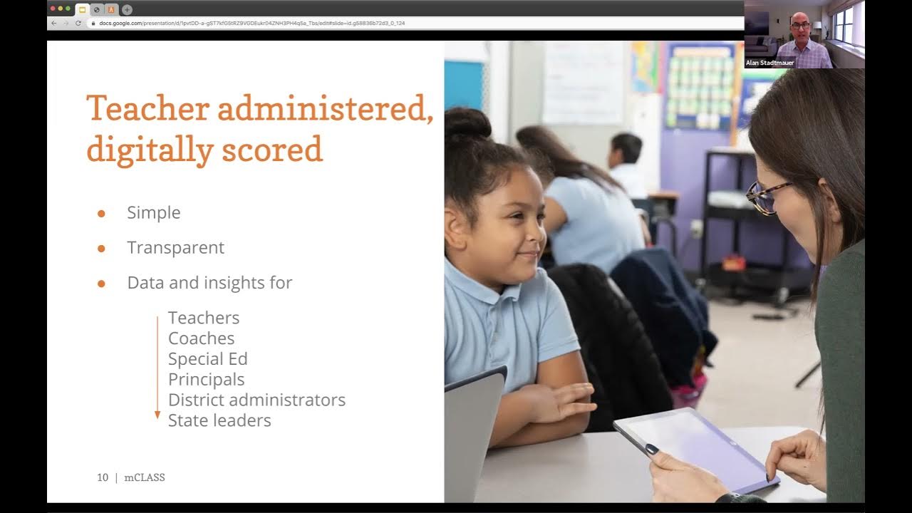 Reading acceleration with mCLASS with DIBELS® 8th Edition - YouTube