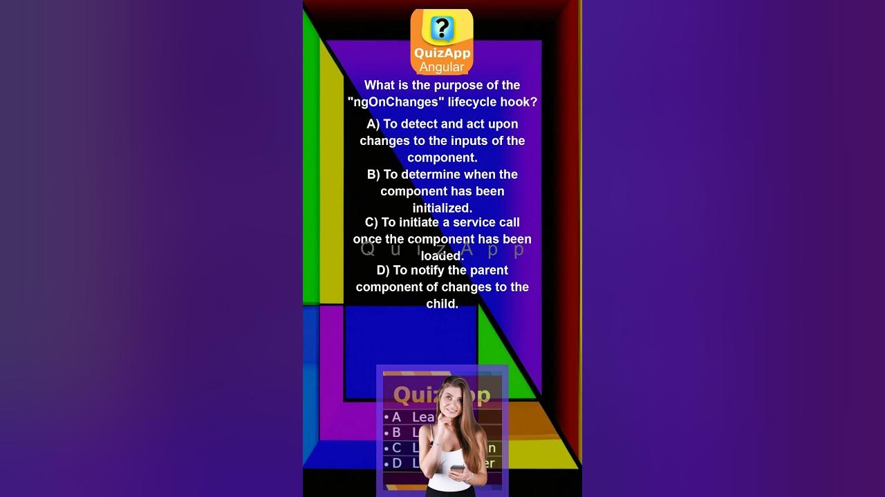 Angular What is the purpose of the ngOnChanges lifecycle hook - YouTube