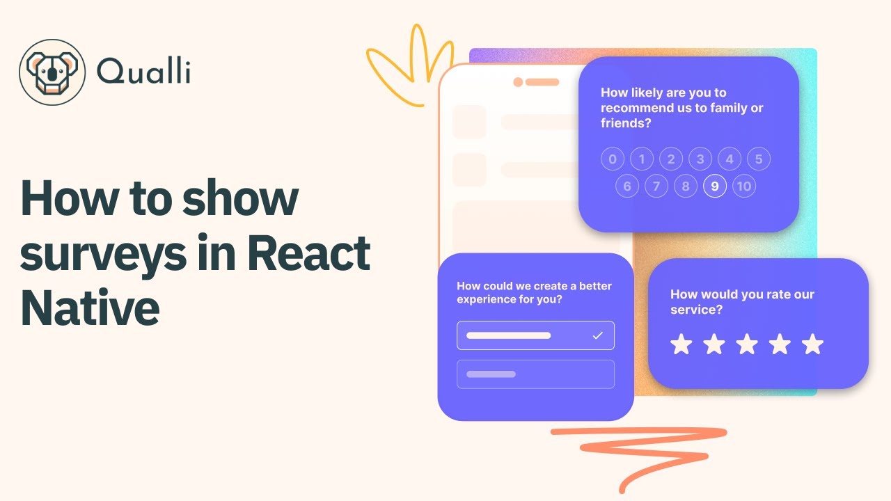 How to add Surveys to your React Native App - YouTube